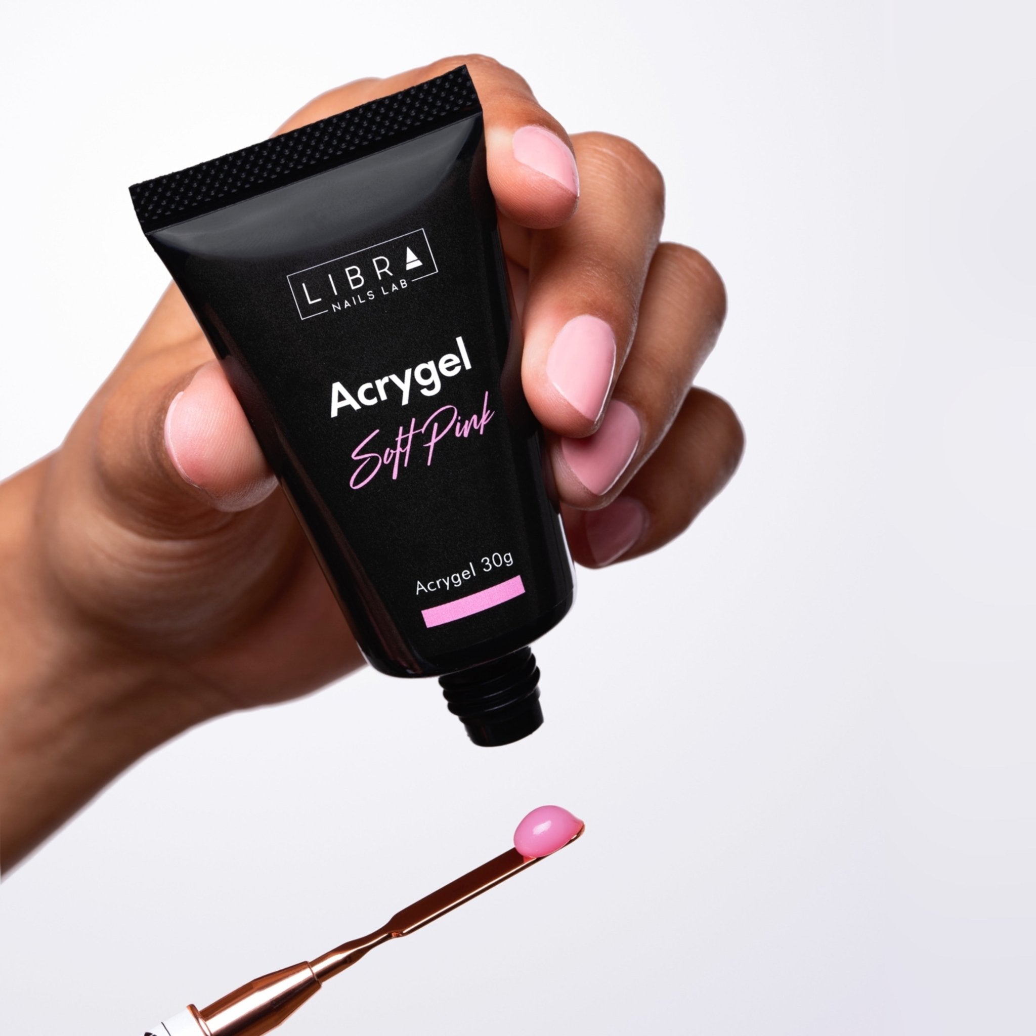 Soft Pink - Acrygel 30gr HEMA/TPO free – Libra Nails Lab