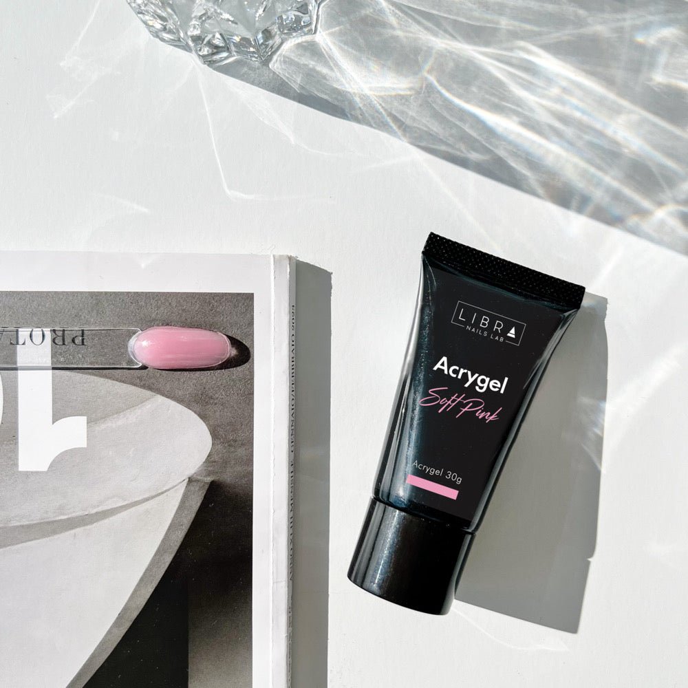 Soft Pink - Acrygel 30gr HEMA/TPO free – Libra Nails Lab